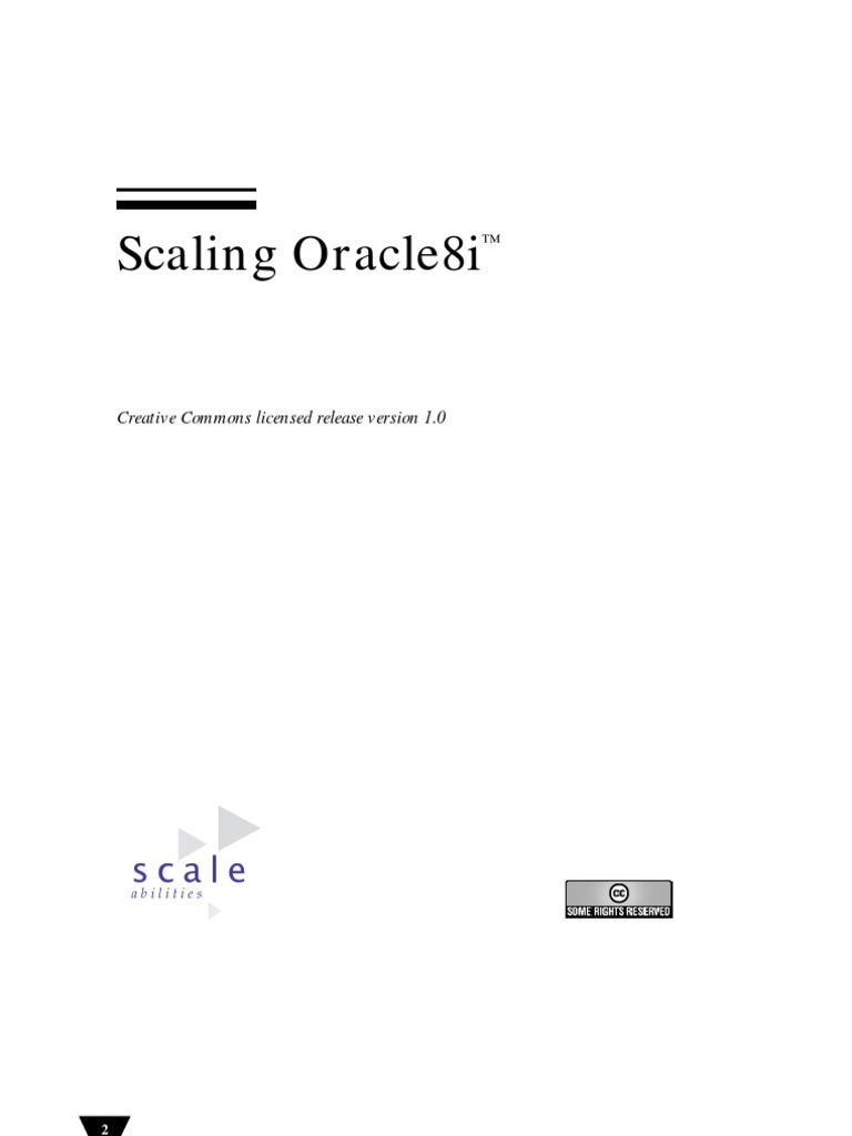 Scaling Oracle8i.jamesMorle | PDF | Oracle Database | Scalability