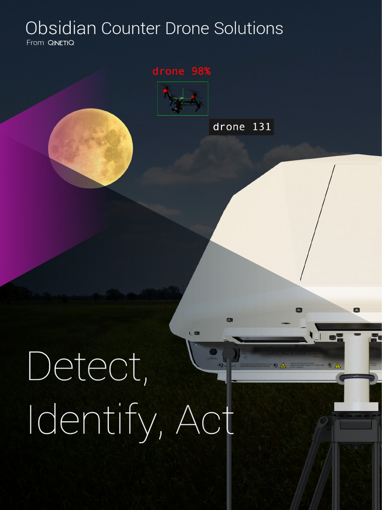 Obsidian Counter Drone Solutions | PDF | Unmanned Aerial Vehicle | Radar