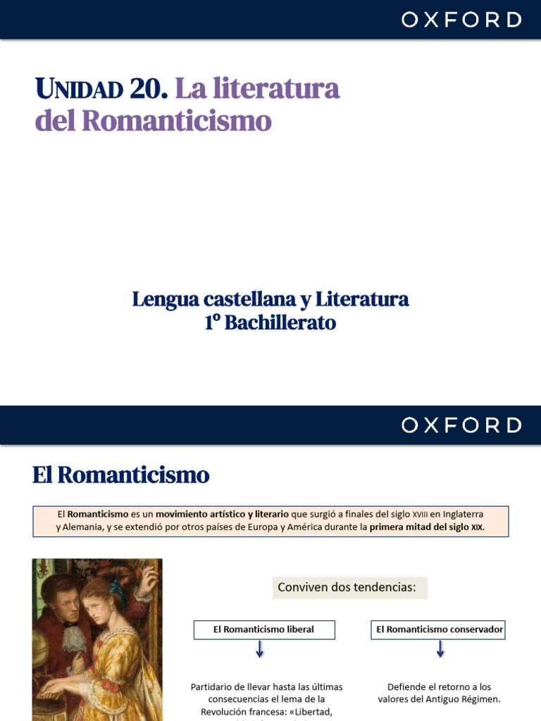 Literatura del Romanticismo Europeo | PDF | Romanticismo
