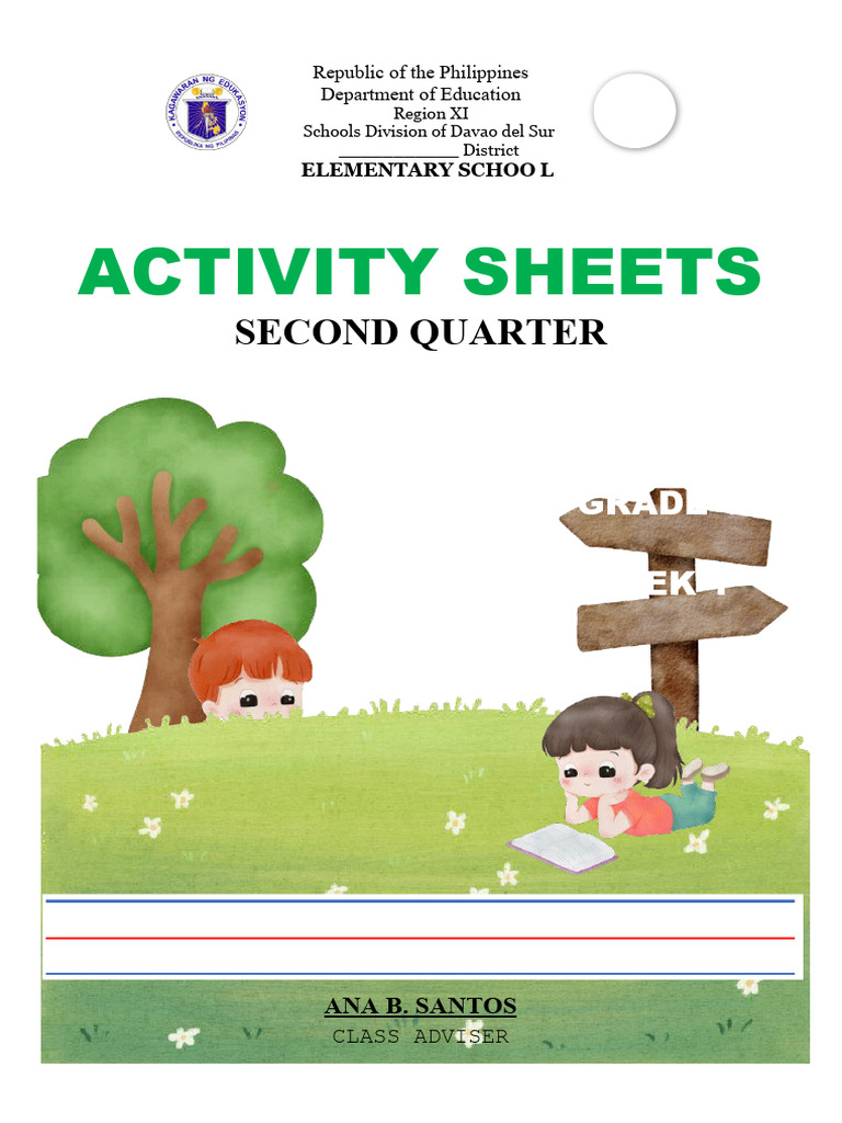 2ND QRT Week-1 Activity Sheets | PDF