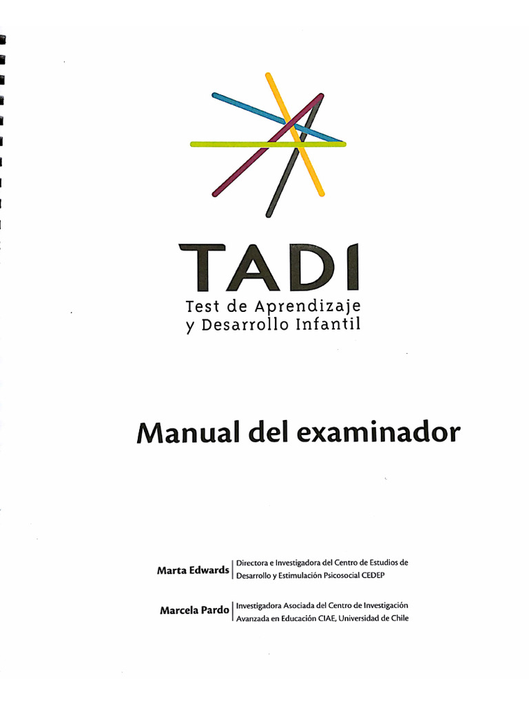 Manual TADI | PDF