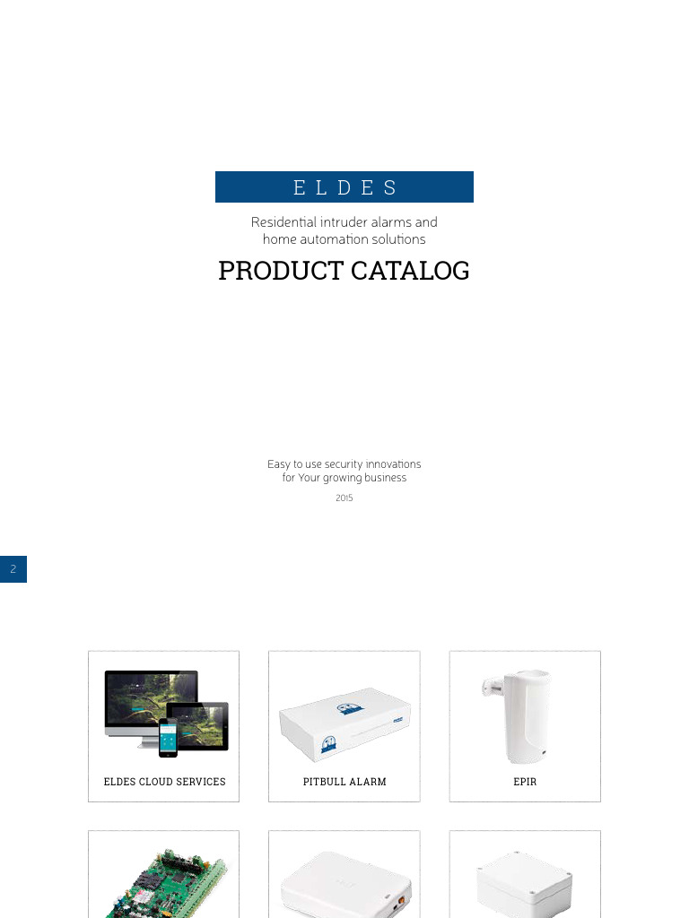 El Des Catalog 2015 | PDF | Security Alarm | Power Supply