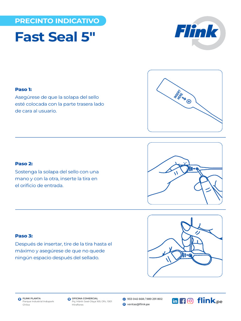 Manual Fast Seal 5 | PDF