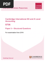 Cambridge AS & A Level Business 9609 Syllabus | PDF | Marketing ...