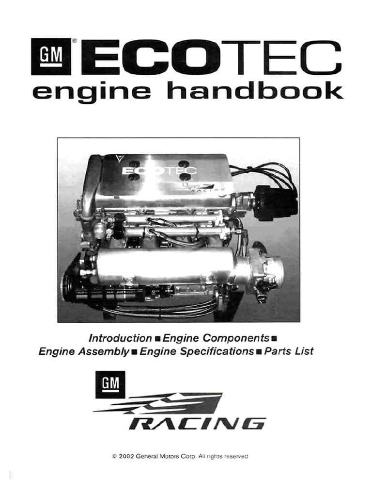EcoTec Racing Handbook | PDF