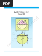 Class 12 Maths: Project Work | PDF | Mathematical Concepts | Mathematics