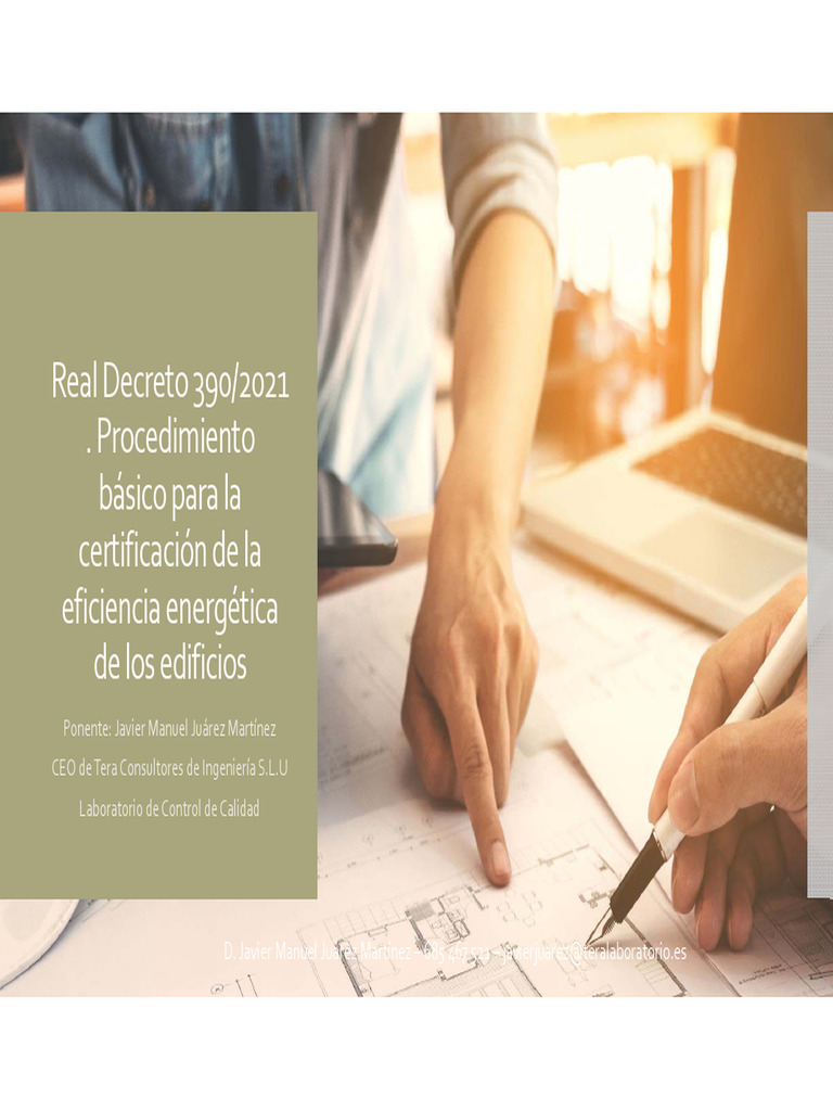 Procedimiento para Certificación Energética | PDF | Uso eficiente de ...