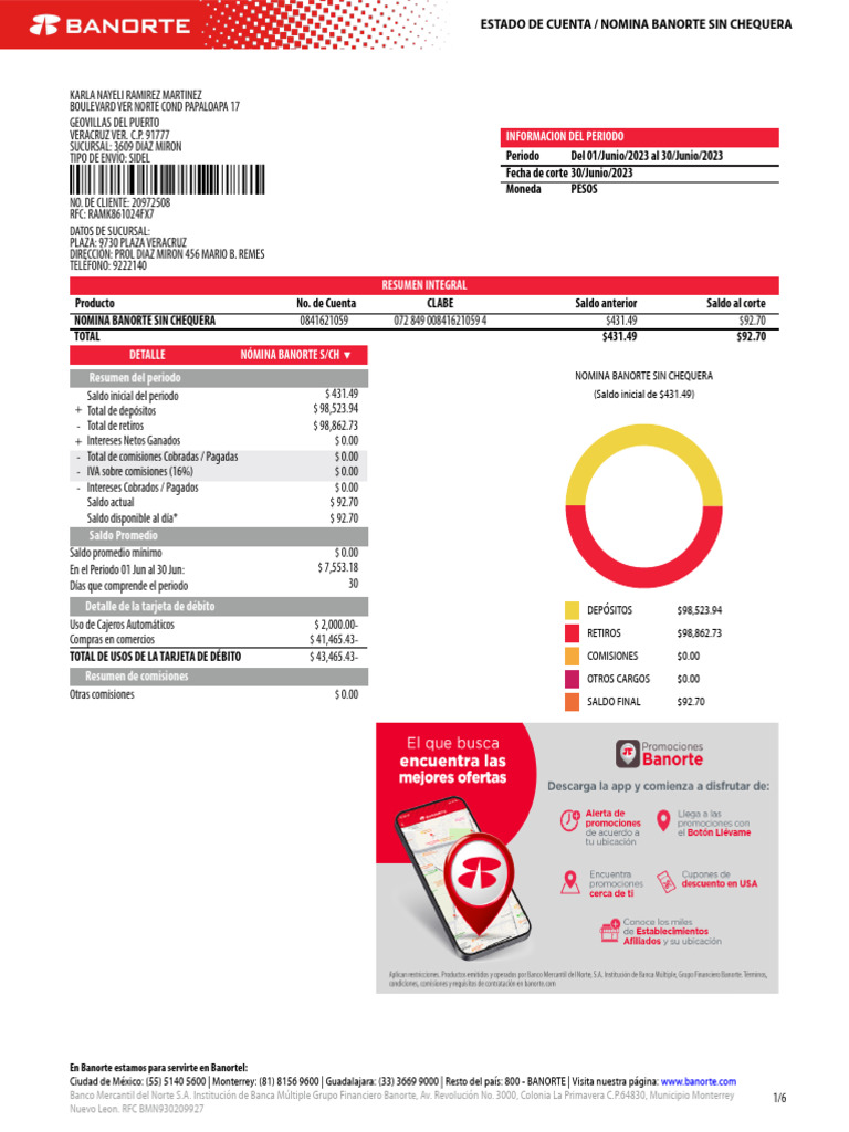 Edo Cta | PDF | Bancos | Servicios financieros