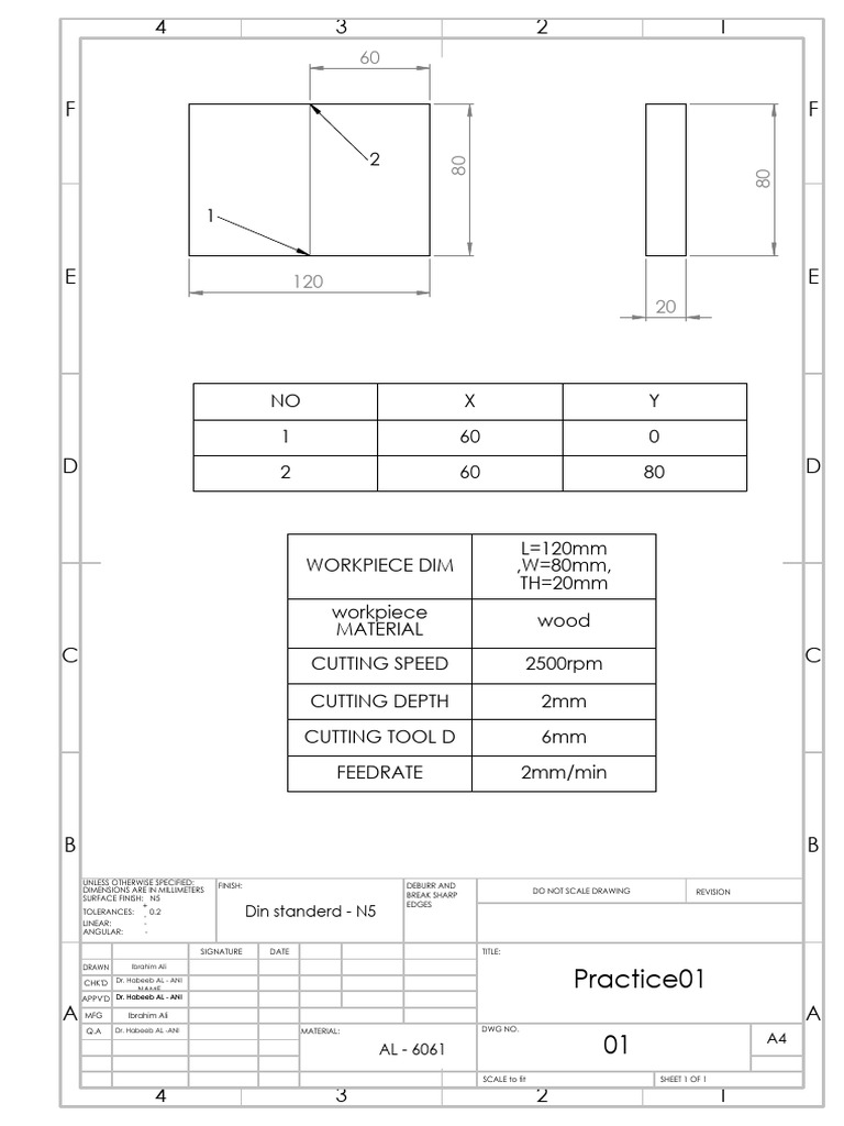 Practice01 01: Din Standerd - N5 | Download Free PDF | Procedural ...