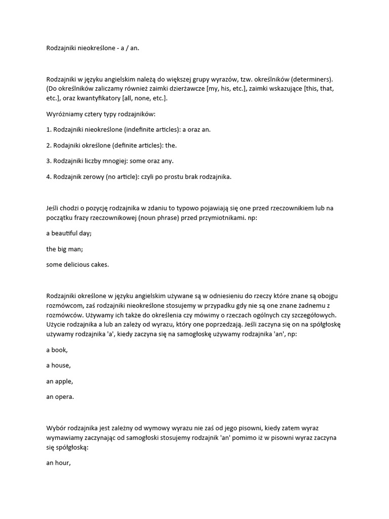 Rodzajniki PDF