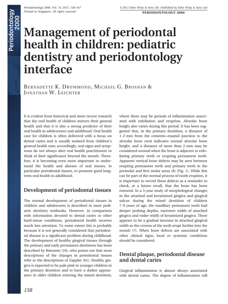Periodontologia interface | PDF | Periodontology | Human Tooth