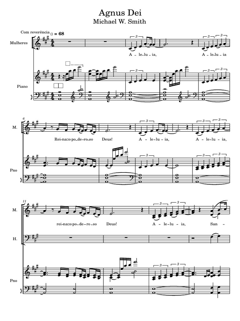 Agnus Dei Michael W Smith | PDF