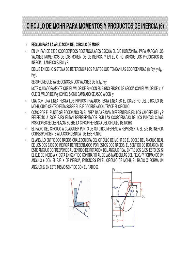 Círculo de Mohr | PDF