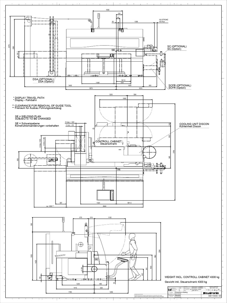Dimension Drawing - SOUCAN 600 - 95M 1105055 | PDF | Social Information ...