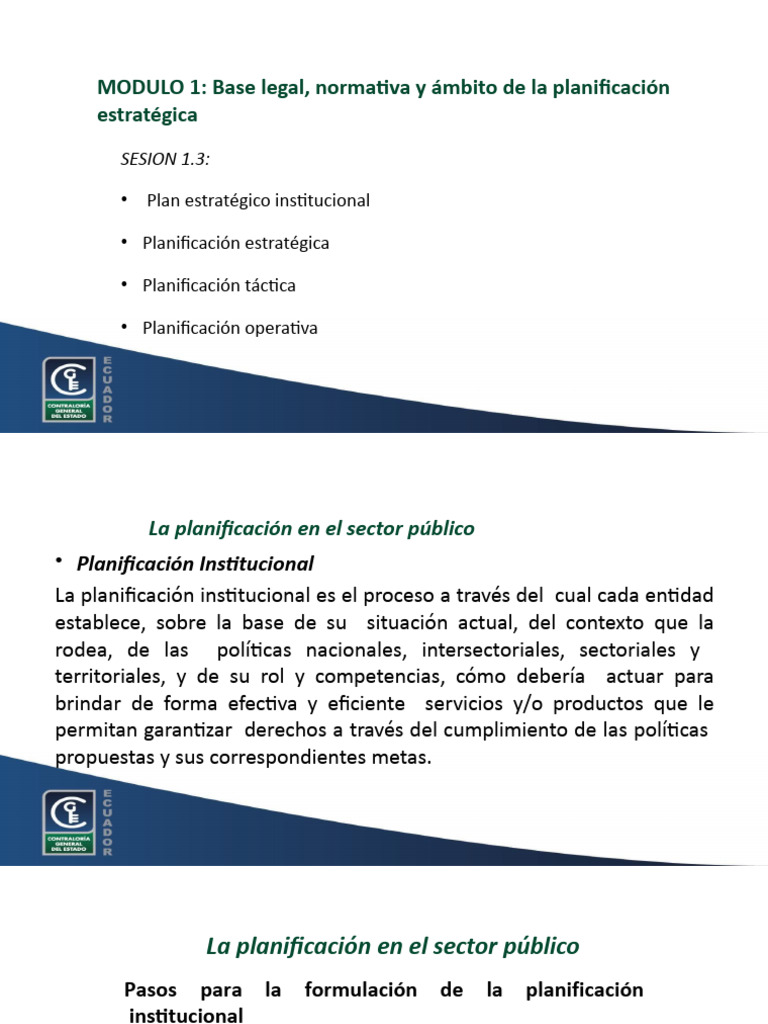 Guía CMI M1 S1.3 | PDF | Planificación | Planificación estratégica