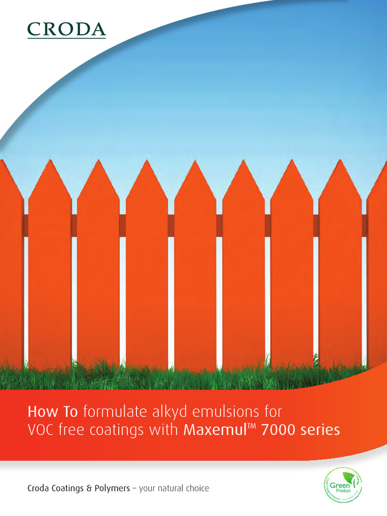 Maxemul Alkyd Emulsifiers How To | PDF | Emulsion | Surfactant