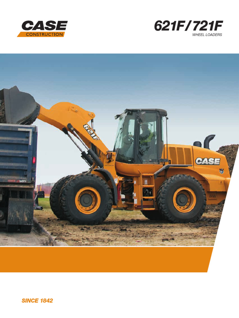 Wheel Loaders 621F 721F Brochure | PDF | Mechanical Engineering | Transport