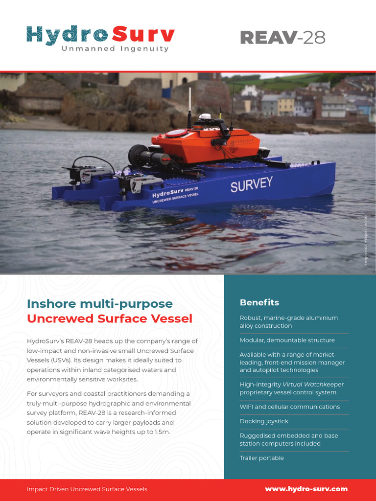 Multi-Purpose USV for Surveyors | PDF