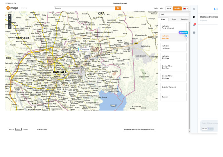 KMP Map 03 | PDF | Geographical Technology | Map
