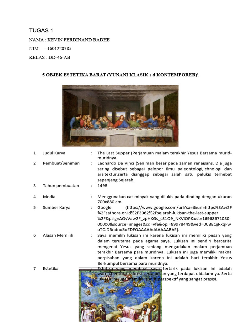 5 Objek Estetika Barat dan Timur | PDF
