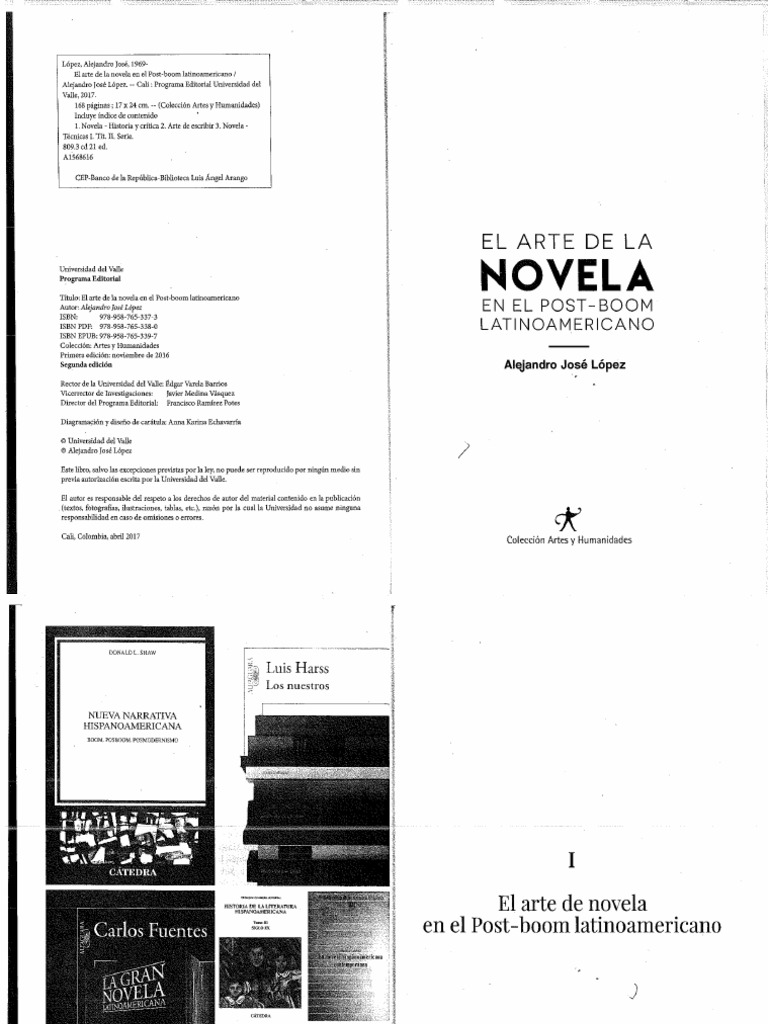 El Arte de La Novela en El Post-Boom Latinoamericano (Capítulo 1) | PDF