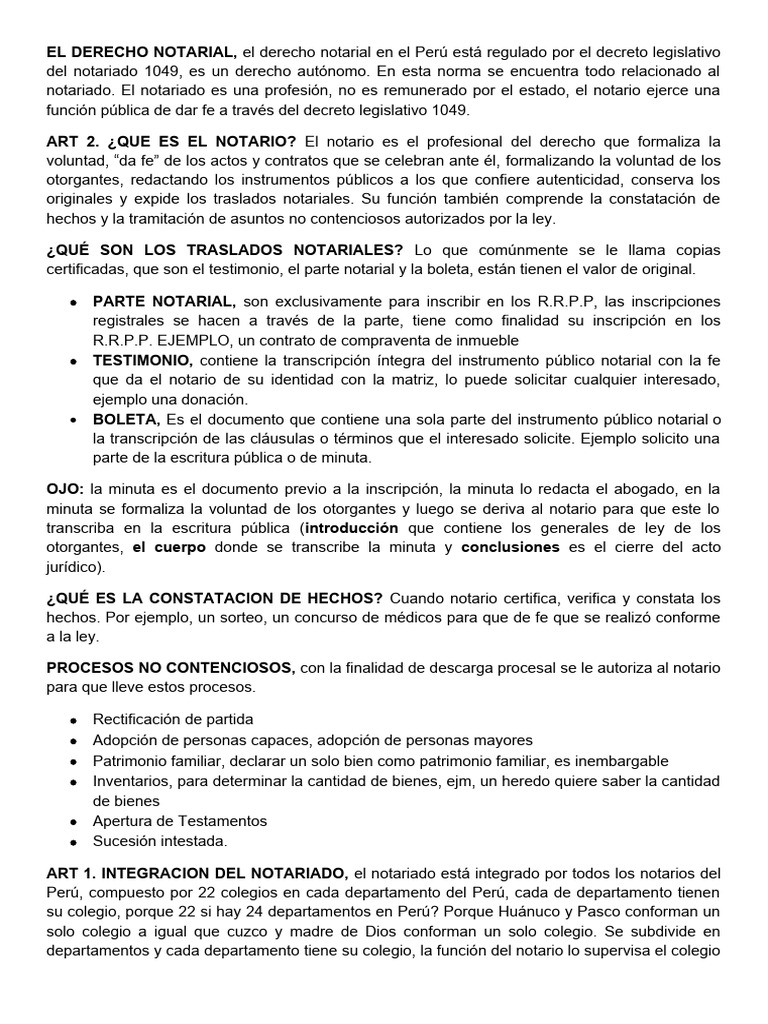 El Derecho Notarial | PDF | Ley común | Justicia