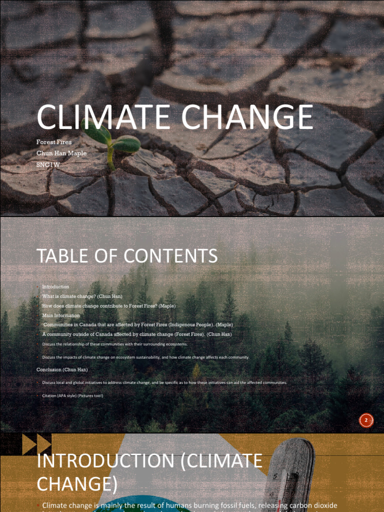Climate Change | Download Free PDF | Climate Change | Wildfire