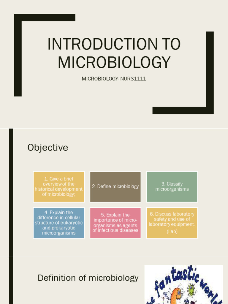 Microbiology for Nursing Students | PDF | Microorganism | Microbiology