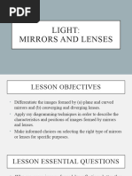 Plane Mirror Reflection Worksheet | PDF