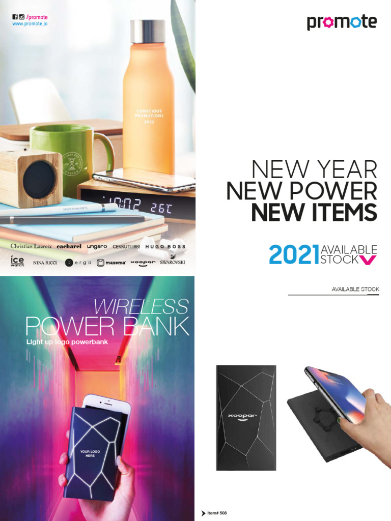2021 Gifts Catalogue | PDF | Battery Charger | Mug
