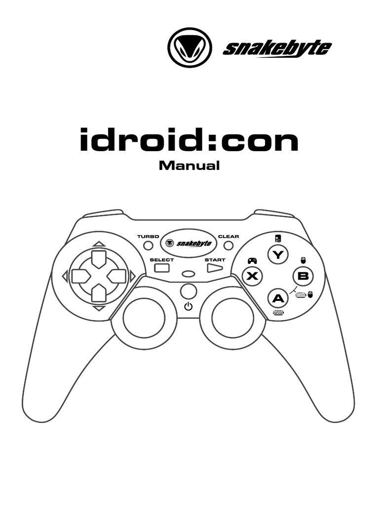 Snakebyte Tablet Bluetooth Controller | PDF | Android (Operating System) | Tablet Computer