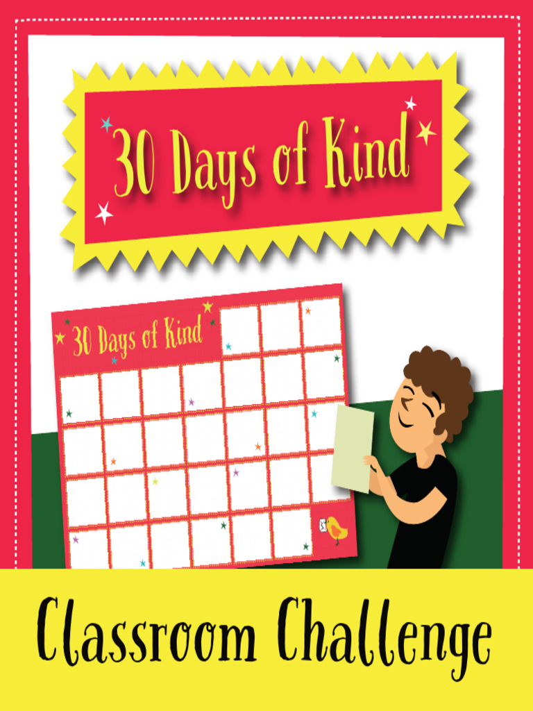 30 Days of Kind: Classroom Challenge | PDF