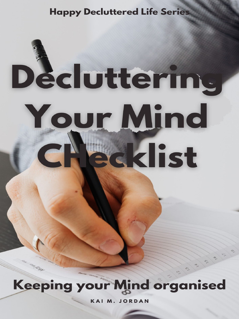 Mind Decluttering Strategies Checklist | PDF | Mind | Sleep