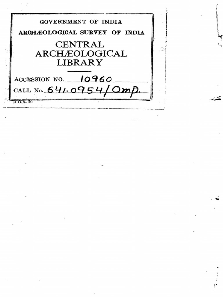 Food and Drinks in Ancient India_ From Earliest Times to B.c. 1200 a.d ...