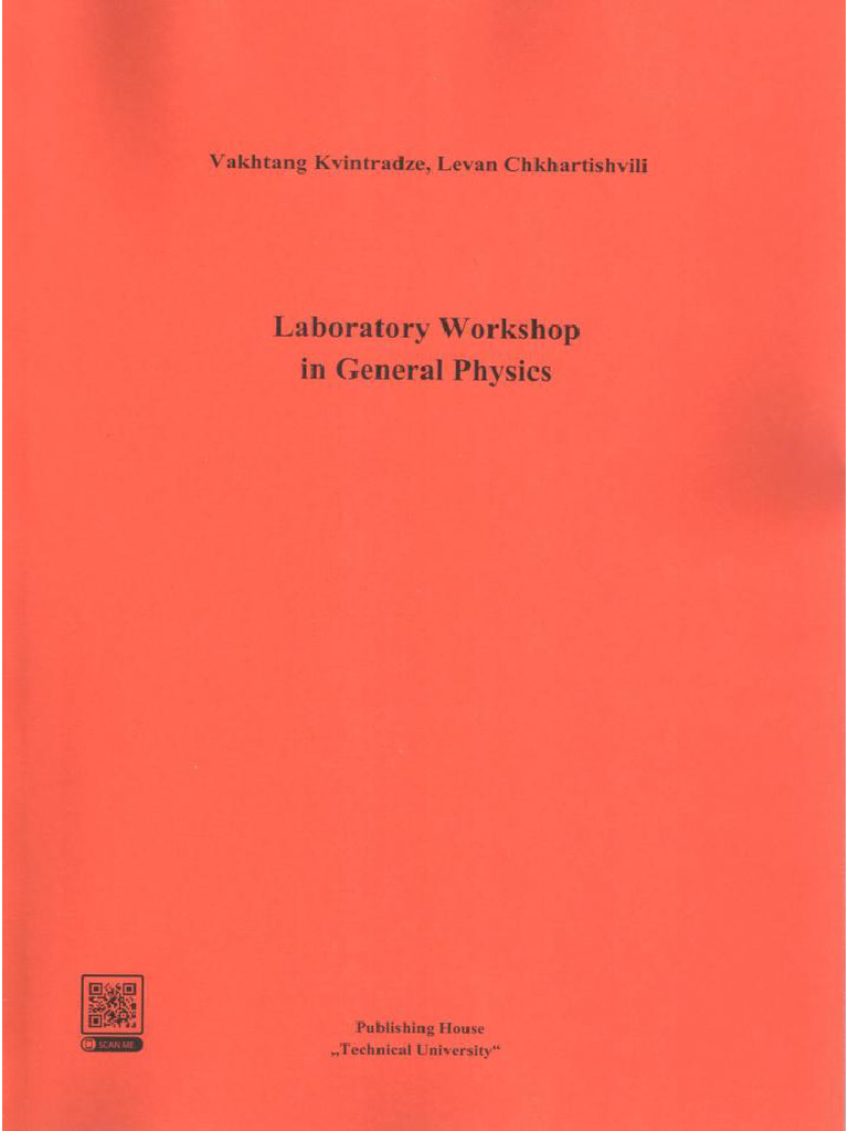 Laboratory Workshop in General Physics 2020, All | PDF | Observational ...