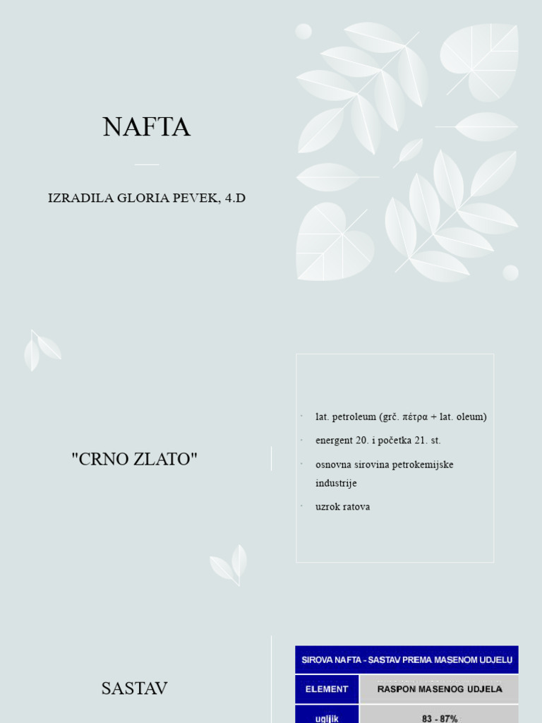 Nafta | PDF