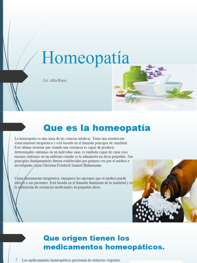 Homeopatía | PDF