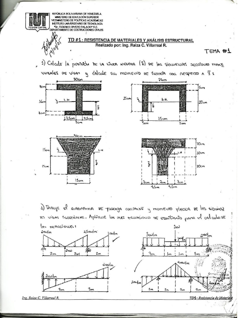 Resistencia de Materiales | PDF