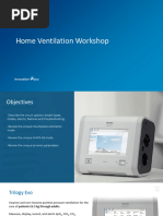 Trilogy Evo Ventilator Quick Start Guide | PDF | Pulmonology | Respiration