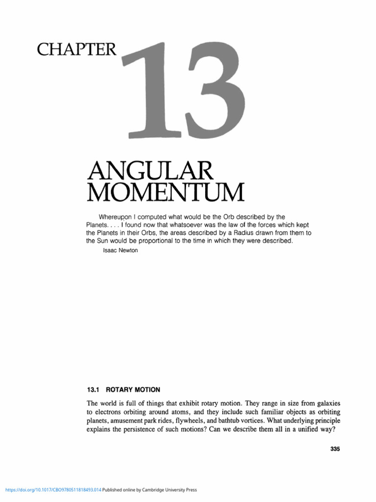 Angular Momentum | PDF | Angular Momentum | Momentum