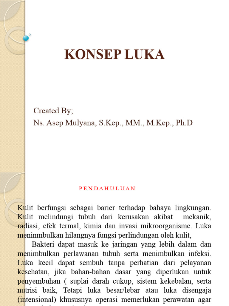 Konsep Luka | PDF | Sains & Matematika
