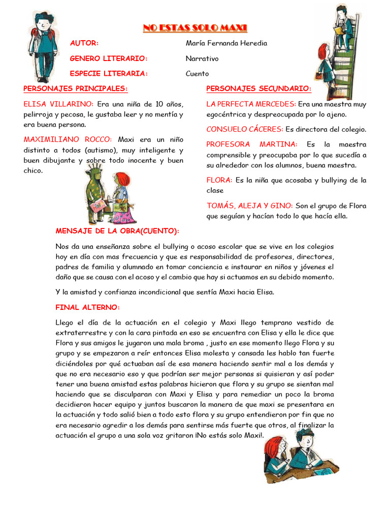 NO ESTAS SOLO MAXI Exposicion | PDF