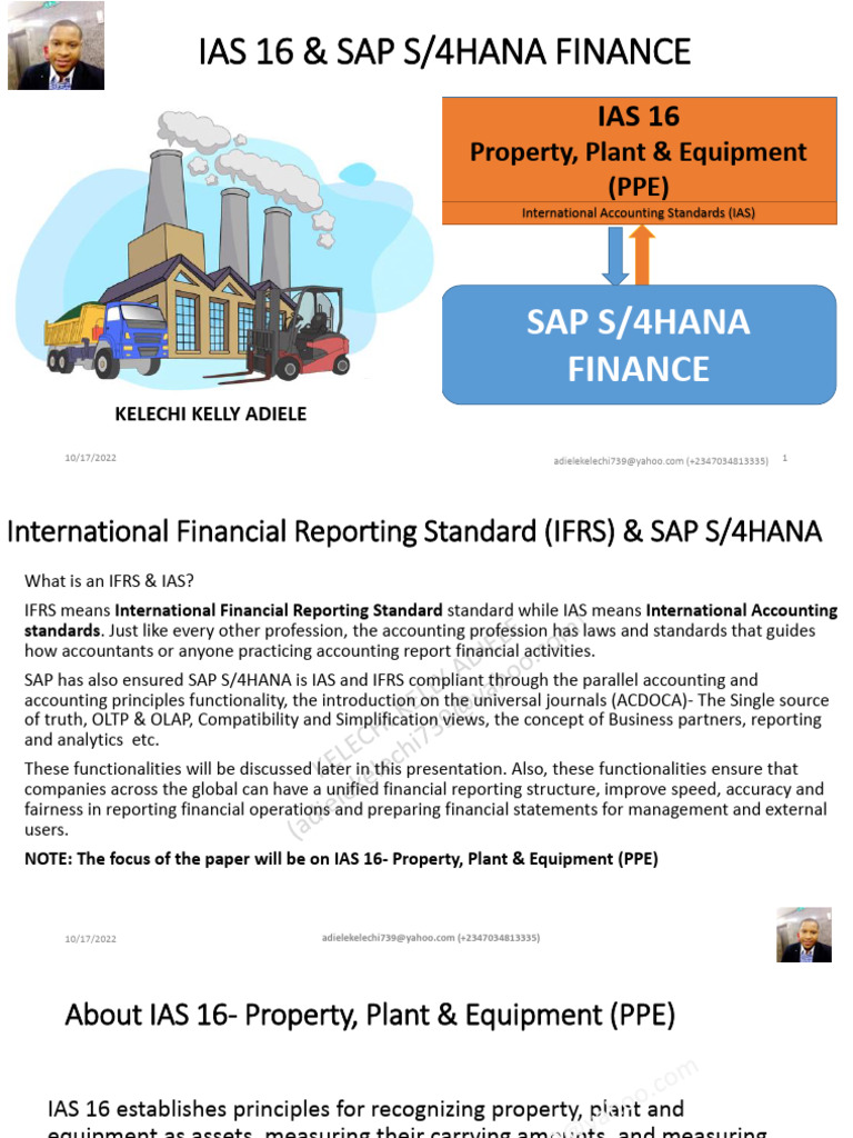 IAS 16 For Asset | PDF | International Financial Reporting Standards ...