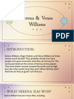 You Will Have To Formulate 10 Questions in Total.: Serena Williams ...