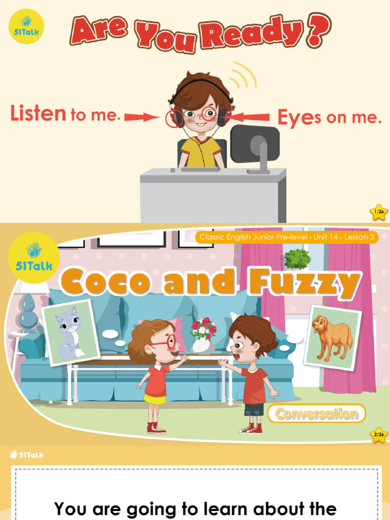 Lesson 3 Coco and Fuzzy | PDF