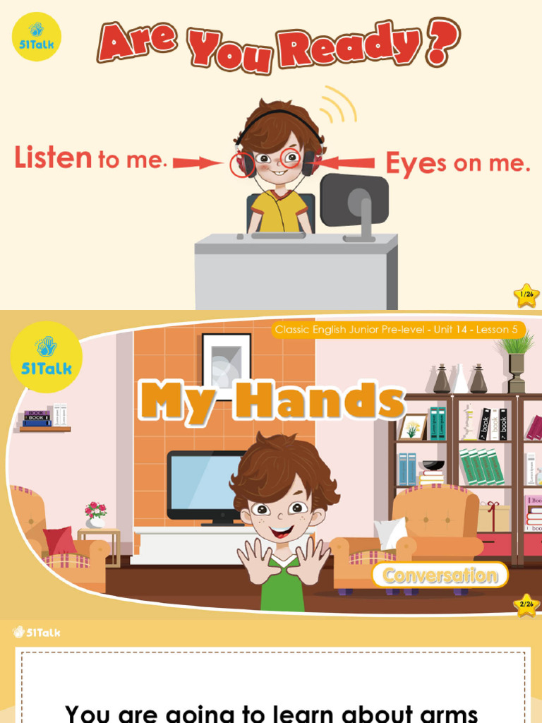 Lesson 5 My Hands | PDF