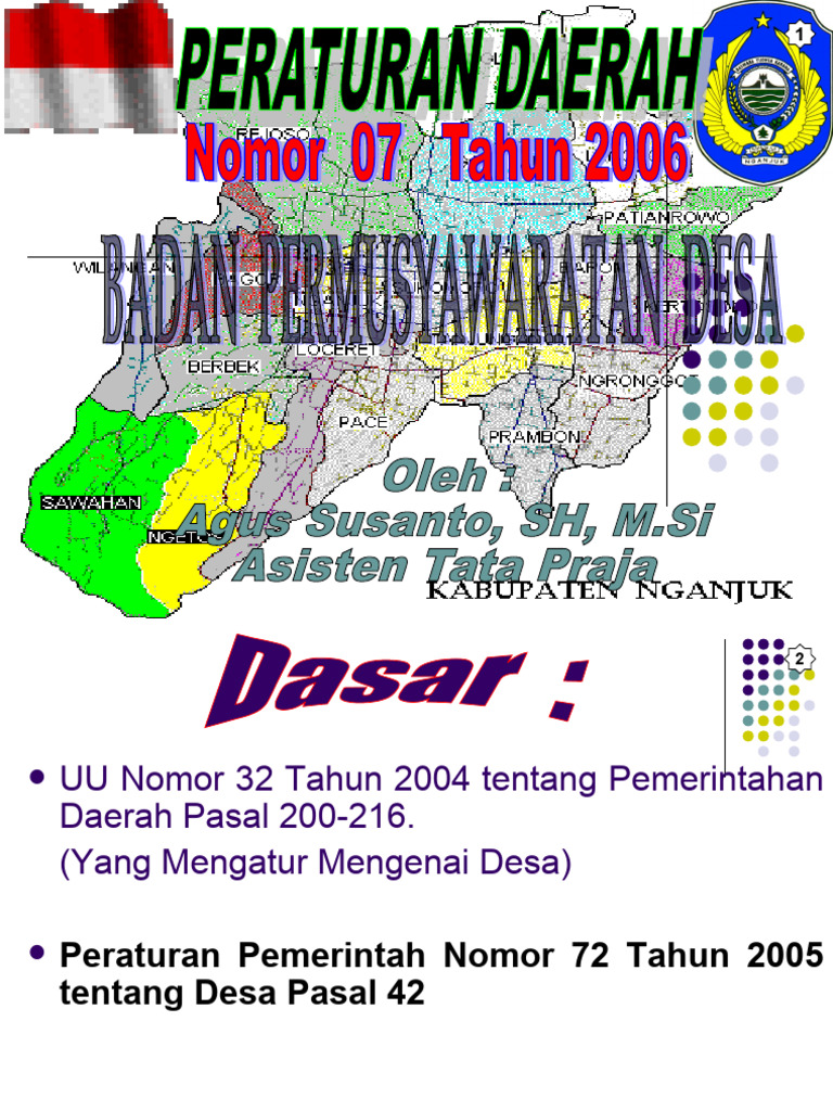 Perda BPD Sosialisasi 171206 Hitam Putih | PDF