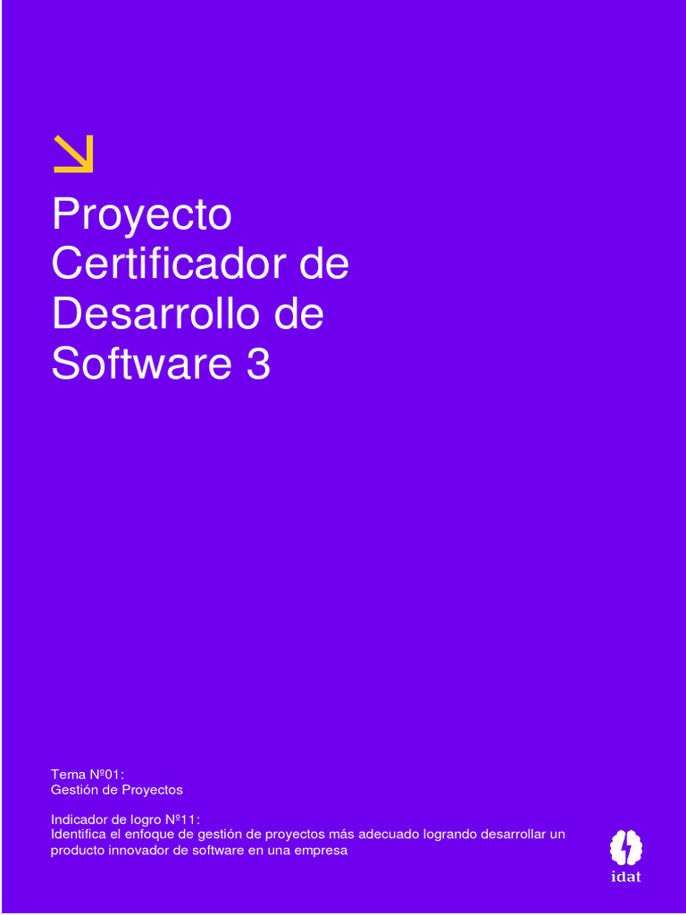 Guia - 01 - Gestión de Proyectos - Modificado | PDF | Scrum (desarrollo de software ...