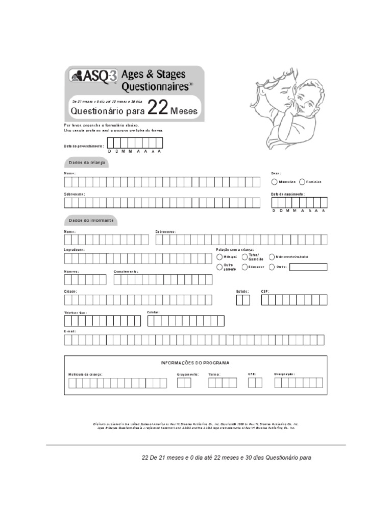 Asq-3 22 Mo Set C - PT PDF | PDF | Brinquedos