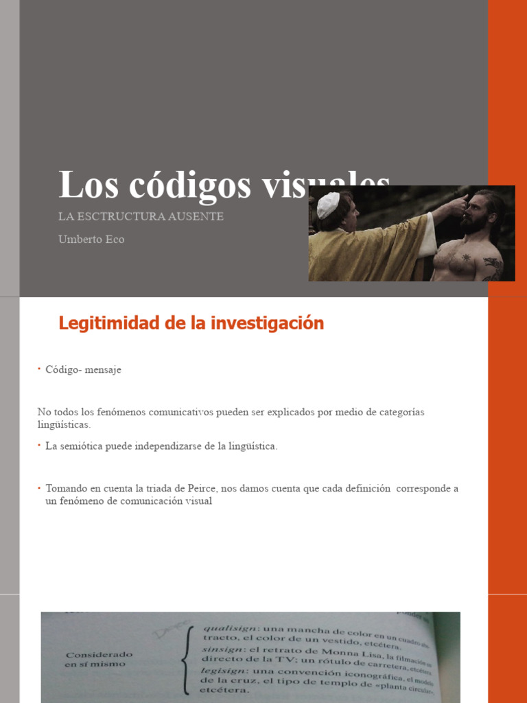 Los códigos visuales | PDF | Semiótica | Experiencia